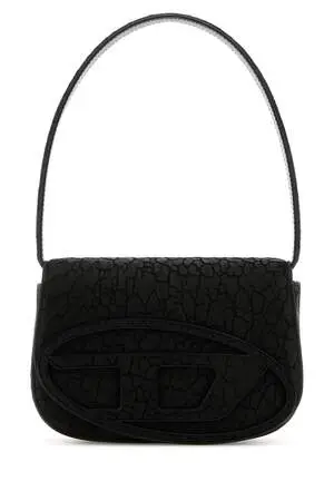 DIESEL® Leather 1dr Shoulder Bag - Black