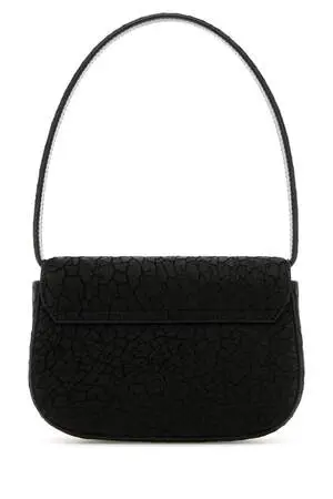 DIESEL® Leather 1dr Shoulder Bag - Black