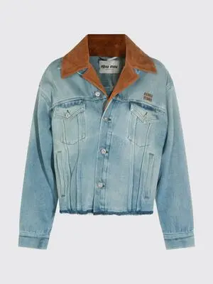 Miu Miu Denim Jacket - Blue