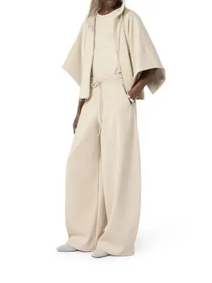 Max Mara Boxy Sweater In Technical Cotton Jersey