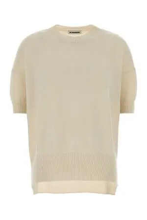 JIL SANDER Cashmere Sweater - White