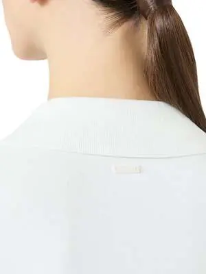 Max Mara Long Viscose Crepe Sweater