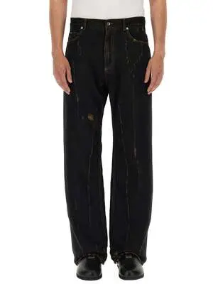 Dolce & Gabbana Denim Pants - Multicolor