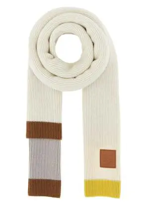 Loewe Two-tone Wool Scarf - Multicolor