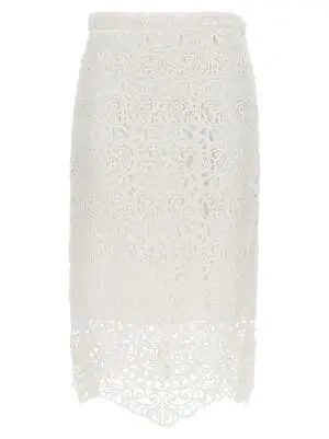 Burberry Lace Skirt
