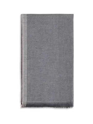 Brunello Cucinelli Cashmere Scarf - Gray