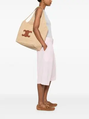 Celine Panier Rafia Cabas Bag