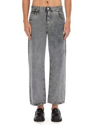 Etro Easy Fit Jeans - Gray