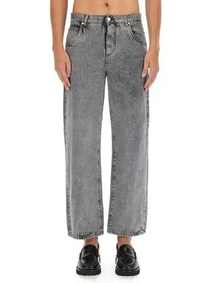 Etro Easy Fit Jeans - Gray