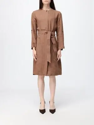 Max Mara Lembo Linen Chemisier Dress - Multicolor