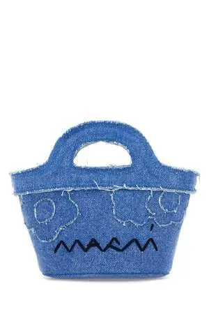 Marni Denim Micro Tropicalia Handbag - Blue