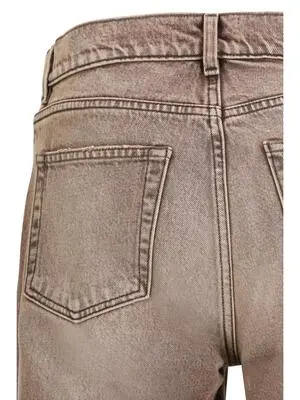 Our Legacy Carlson Cut Clay Breeze Wash Jeans - Red