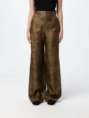 Max Mara Silk Trousers - Brown