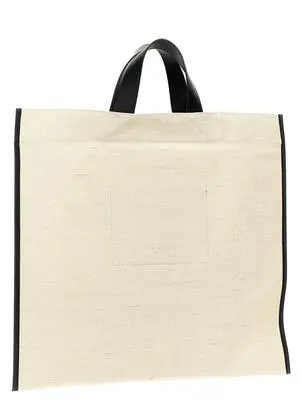 JIL SANDER Border Book Tote Square' Shopping Bag