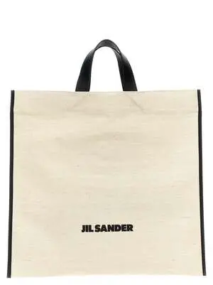 JIL SANDER Border Book Tote Shopping Bag - Multicolor