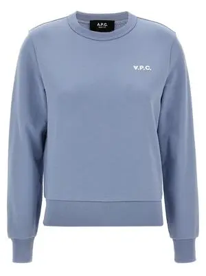 A.p.c. Boxy Petit Vpc' Sweatshirt - Blue