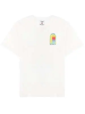 Casablanca T-shirt With Print - White