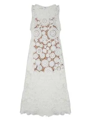 SELF-PORTRAIT Crochet Dress
