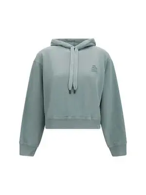 Isabel Marant Étoile Marant Salmy Logo Hoodie - Gray