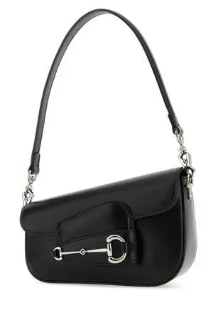 Gucci Leather Mini Horsebit 1955 Handbag - Black