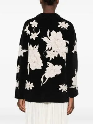 FORTE_FORTE Jacquard Cardigan - Multicolor