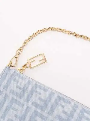 Fendi Baguette` Pouch - Multicolor