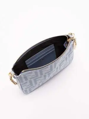Fendi Baguette` Pouch - Multicolor