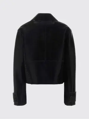 Gucci Croc Print Leather Jacket