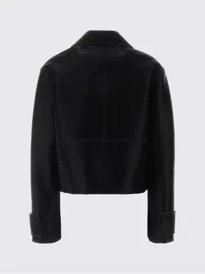Gucci Croc Print Leather Jacket - Black
