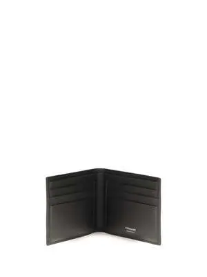 FERRAGAMO Leather Wallet - Black