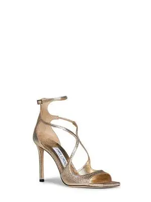 JIMMY CHOO Brilliance Fabric Azia 95 Sandals - Multicolor