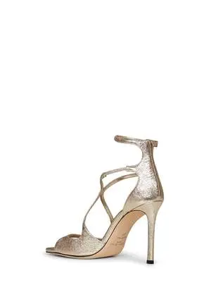 JIMMY CHOO Brilliance Fabric Azia 95 Sandals - Multicolor