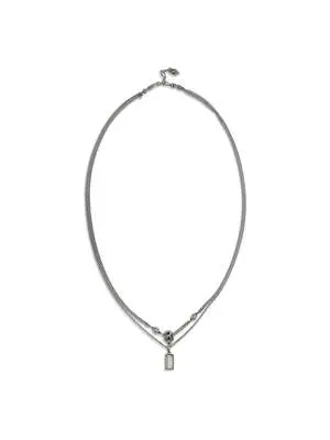 Alexander McQueen Skull Necklace - Silver