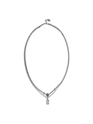 Alexander McQueen Skull Necklace - Silver