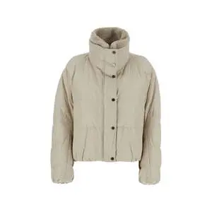 Brunello Cucinelli Puffer Jacket - Cream