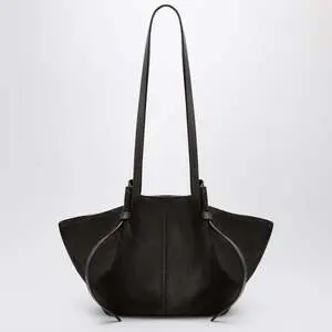 Yuzefi Mochi Suede Shoulder Bag - Brown