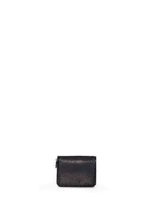 Stella McCartney Dark Navy Falabella Bi-fold Wallet - Multicolor