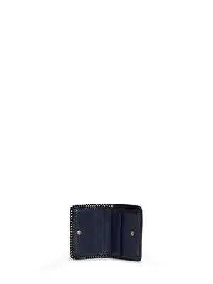Stella McCartney Dark Navy Falabella Bi-fold Wallet - Multicolor