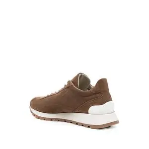 Brunello Cucinelli Suede Monili-chain Trainers