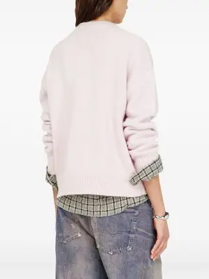 DIESEL® Logo Wool Blend Sweater - Multicolor