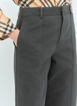 Burberry Check Cuffs Pants