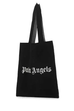 Palm Angels Wool Blend Shopping Bag