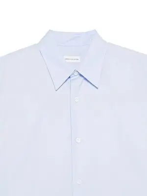 Dries Van Noten Caper Cotton Poplin Shirt