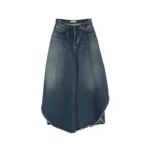 Balenciaga Denim Wide-leg Jeans - Blue