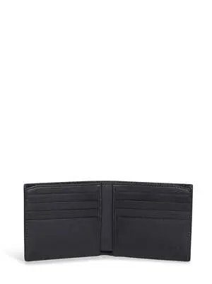 Gucci Black Gg Emblem Bi-fold Wallet