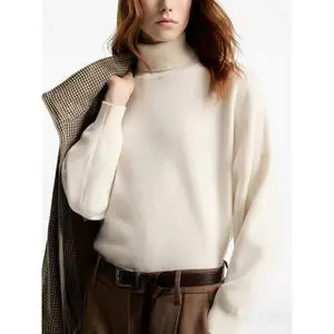 Brunello Cucinelli Neutrals Knitwear Jumpers - Cream