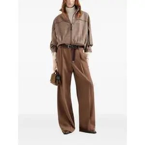 Brunello Cucinelli Cashmere Turtleneck Jumper - Cream