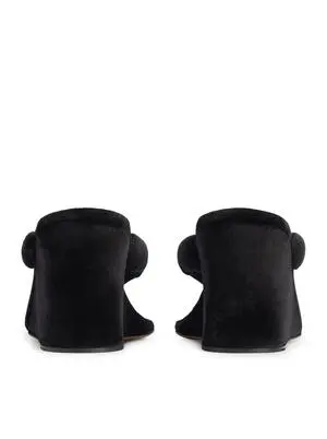 Balenciaga Gaeta Wedge Flip-flops - Black