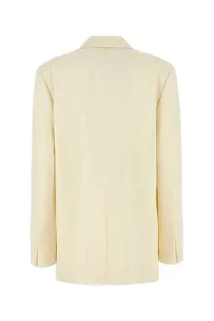 JIL SANDER Cream Wool Blazer