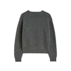 JIL SANDER Rib Knit Wool Sweater